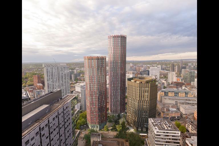 Studio Egret West sends in plans for Albert Bridge House redevelopment in Manchester | News ...